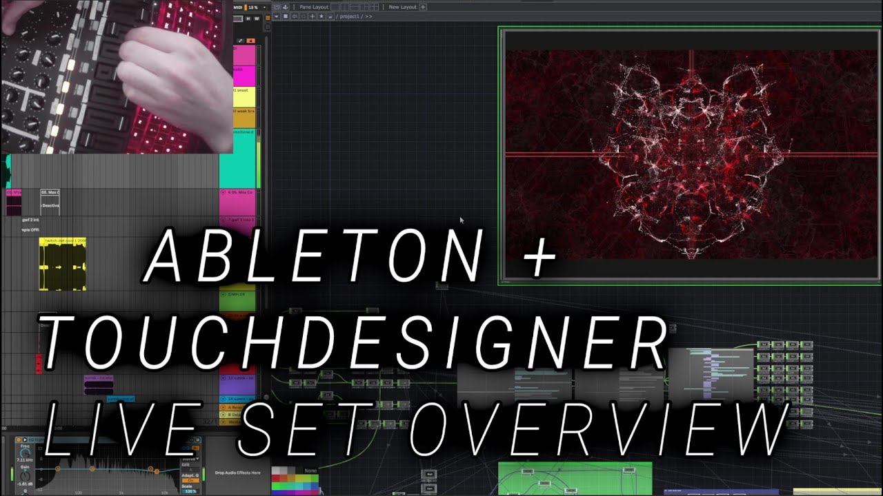 Ableton + Touchdesigner: Live Set Overview