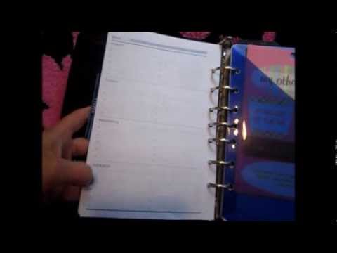 My Day-Timer Planner Set Up