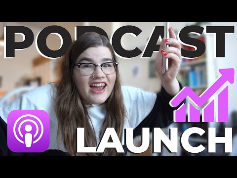 How to launch a podcast to the Apple Podcast charts!