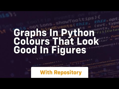 graphs in python colours that look good in figures