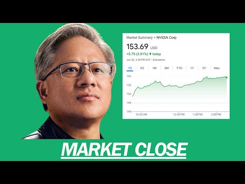 NVIDIA HITS ALL TIME HIGHS, MICRON EARNINGS | MARKET CLOSE