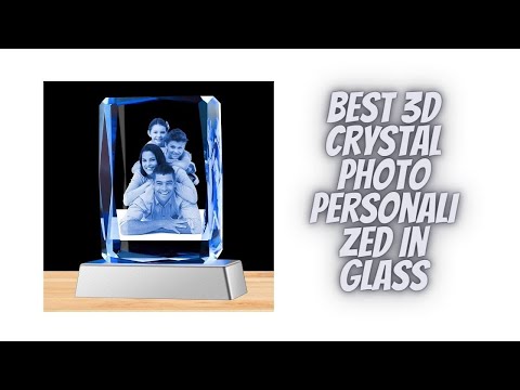 Best 3D Crystal Photo Personalized In Glass | DecoreWay.com