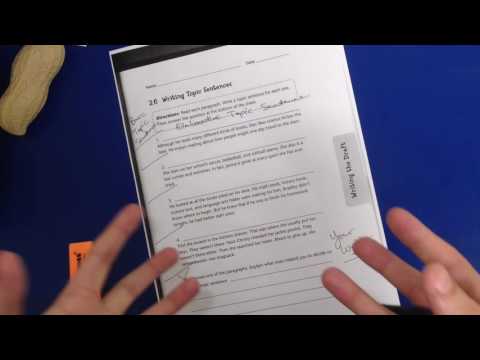 Topic Sentence Practice
