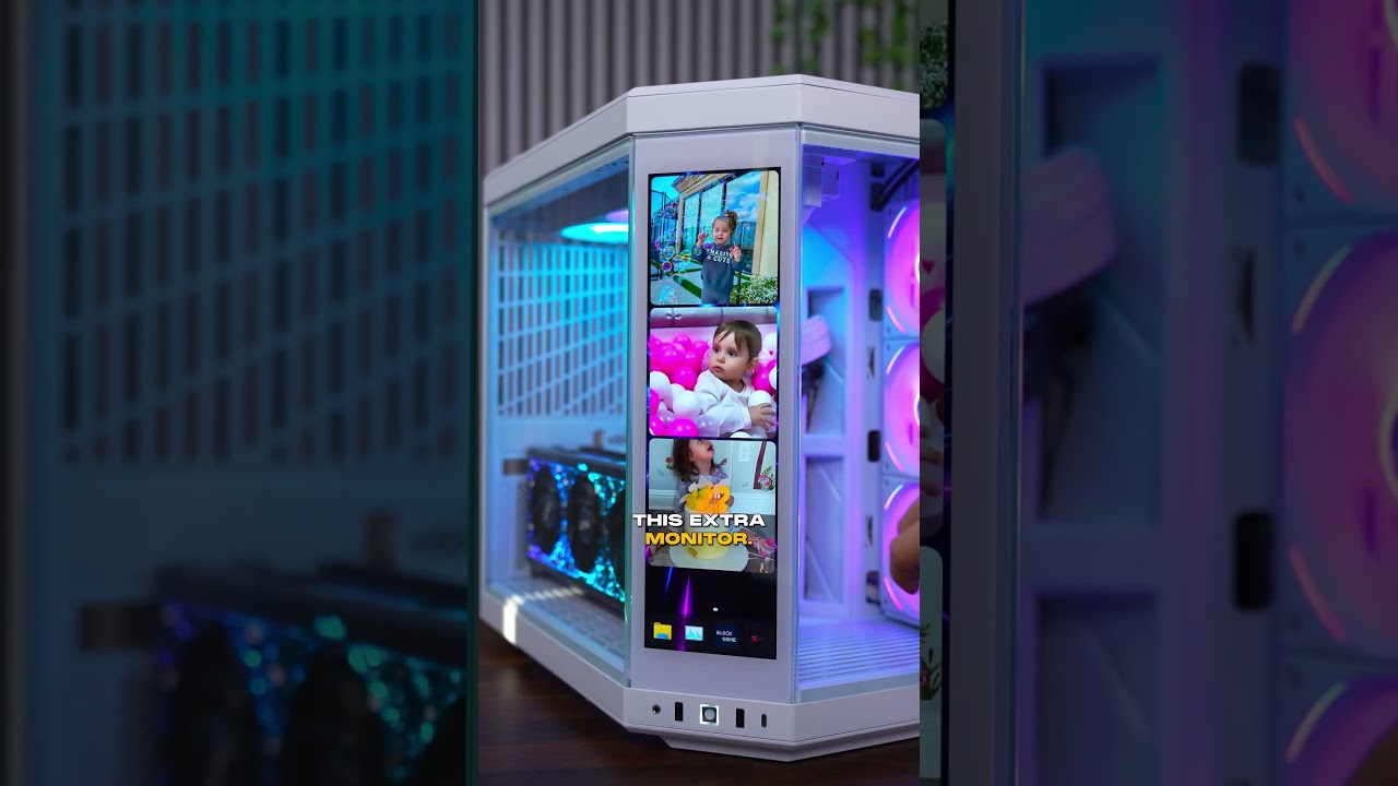 Can Your PC do this? - Hyte Y70 Touch #shorts
