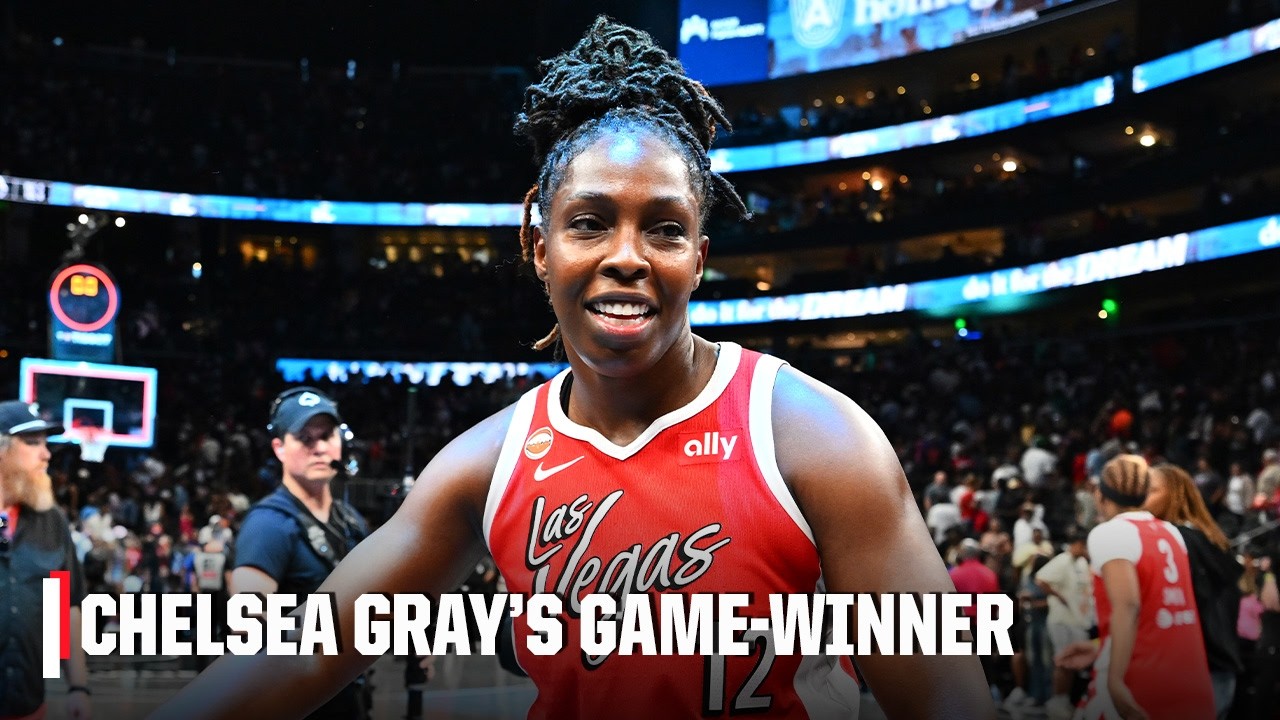 Chelsea Gray GAME-WINNING BUCKET 😤 Aces defeat Dream in the final seconds | WNBA on ESPN