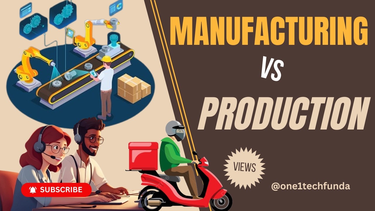 Production vs Manufacturing