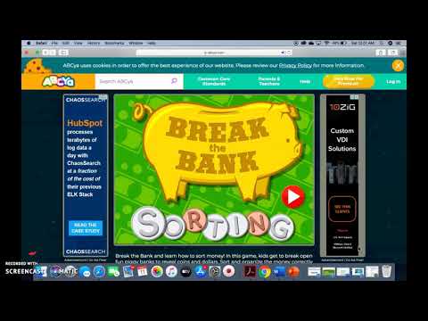 ABCya! Break the Bank with Ms. Olivia