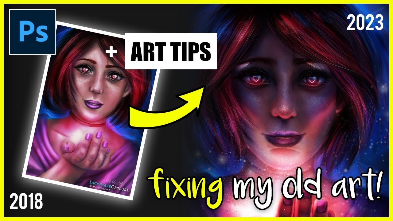 How To Fix Your Old Art [Redraw + Tips]