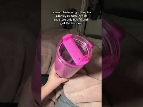 Pink Stanley x Starbucks cup!!