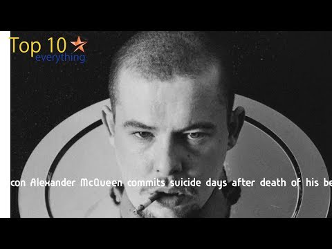 British fashion icon Alexander McQueen commits suicide days after death of his beloved mother