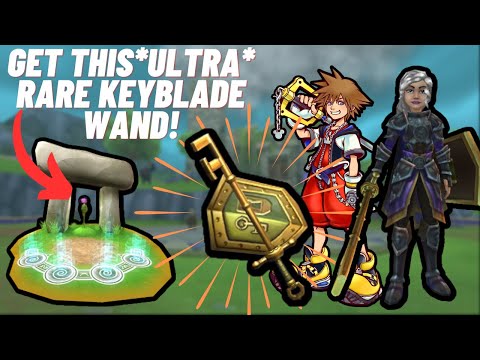 Wizard101| Get This ULTRA RARE Wand And Become A Keyblade Master!