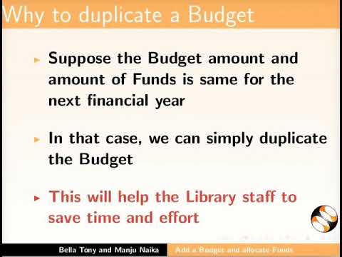 Add Budget and Allocate Funds - Urdu