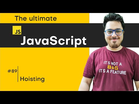 Hoisting in JavaScript | JavaScript Tutorial in Hindi #89