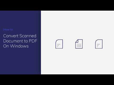 Convert Scanned Document to PDF on Windows with PDFelement