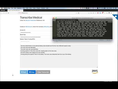 AWS เปิดตัว Amazon Transcribe Medical บริการแปลงเสียงเป็นข้อความเพื่อ ...