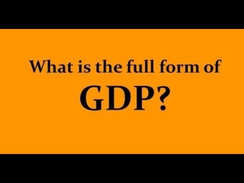 Full form of GDP | Short videos