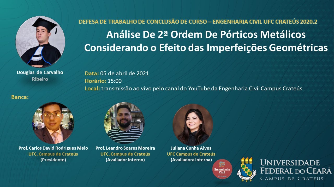 DEFESA DE TCC DOUGLAS DE CARVALHO RIBEIRO