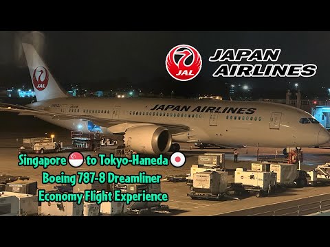 Japan Airlines Boeing 787-8 Singapore to Tokyo-Haneda Economy Flight Experience