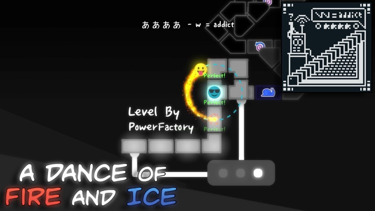 repeaters in ADOFAI??? | ああああ - w = addict (A Dance of Fire and Ice)