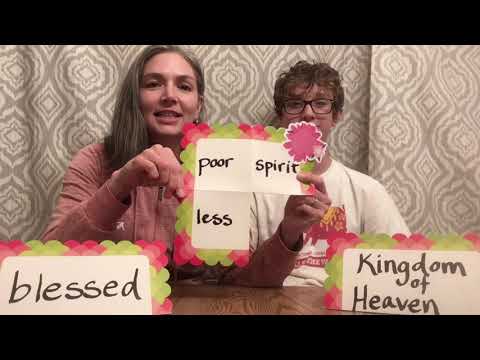 Kids GIGG Illustrated Beatitudes Lesson - September 27, 2020