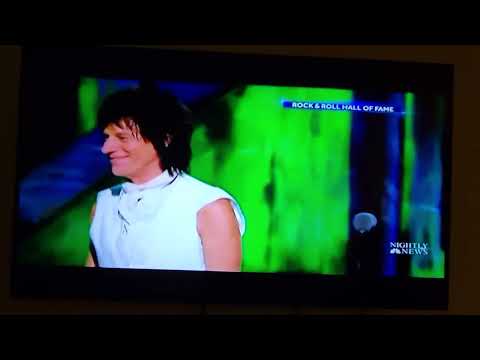 Jeff Beck Obituary NBC Nightly News 1-11-2023