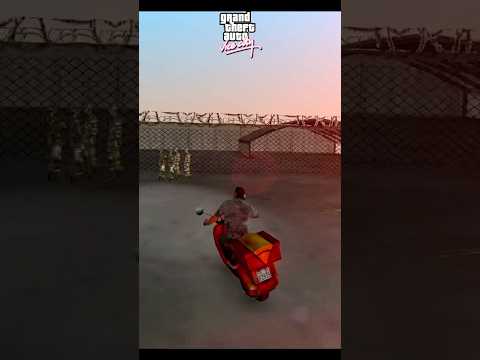 Easy Escape Military Base in GTA Vice City #GTAViceCity #Gaming #GTA