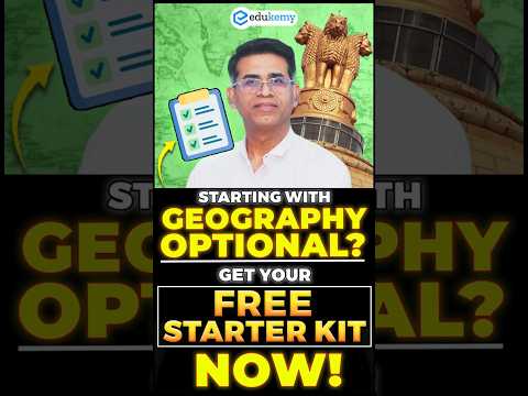 Geography Optional for UPSC: FREE Starter Kit & Preparation Guide | By Shabbir Sir | Edukemy IAS