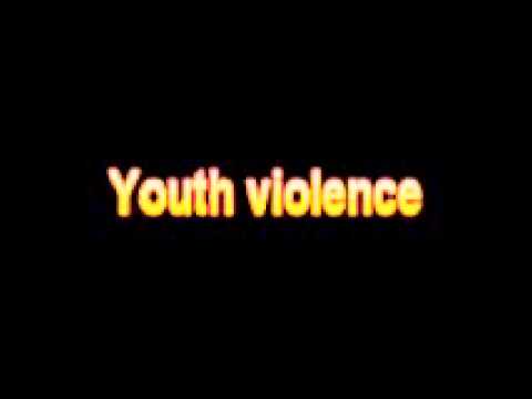What Is The Definition Of Youth violence