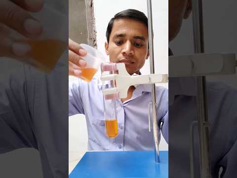 Precipitation reaction #shorts #science #diy #ytshorts