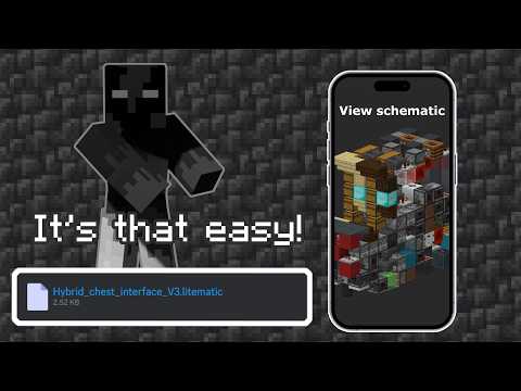 How To View Minecraft Schematics On Your Phone!