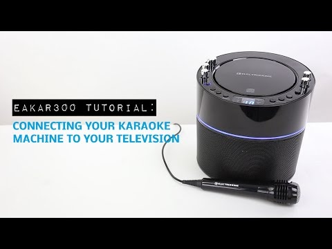 How to connect your Karaoke Machine to a TV - Electrohome EAKAR300