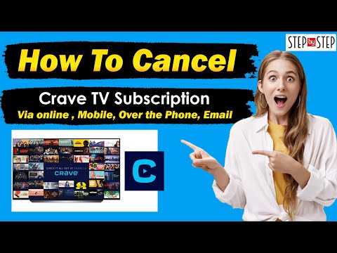 How to cancel Crave tv Subscription online | Cancel Crave TV Via online , phone, Email.