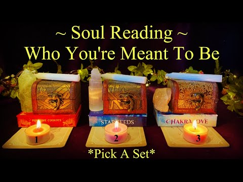 🔮Who You Are Meant To Be ✨Soul Reading ~ Pick A Set