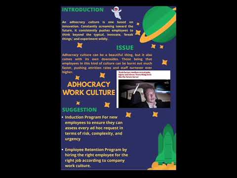 Group 8 - Adhocracy Working Culture