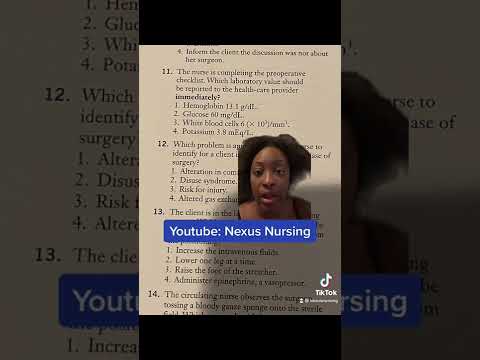 Pre-Op Checklist 👩🏾⚕️📚🩺