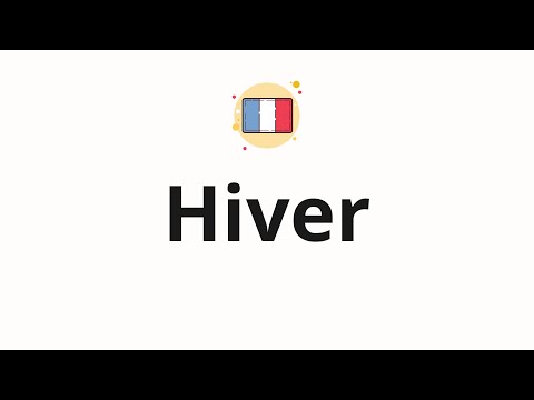 How to pronounce Hiver