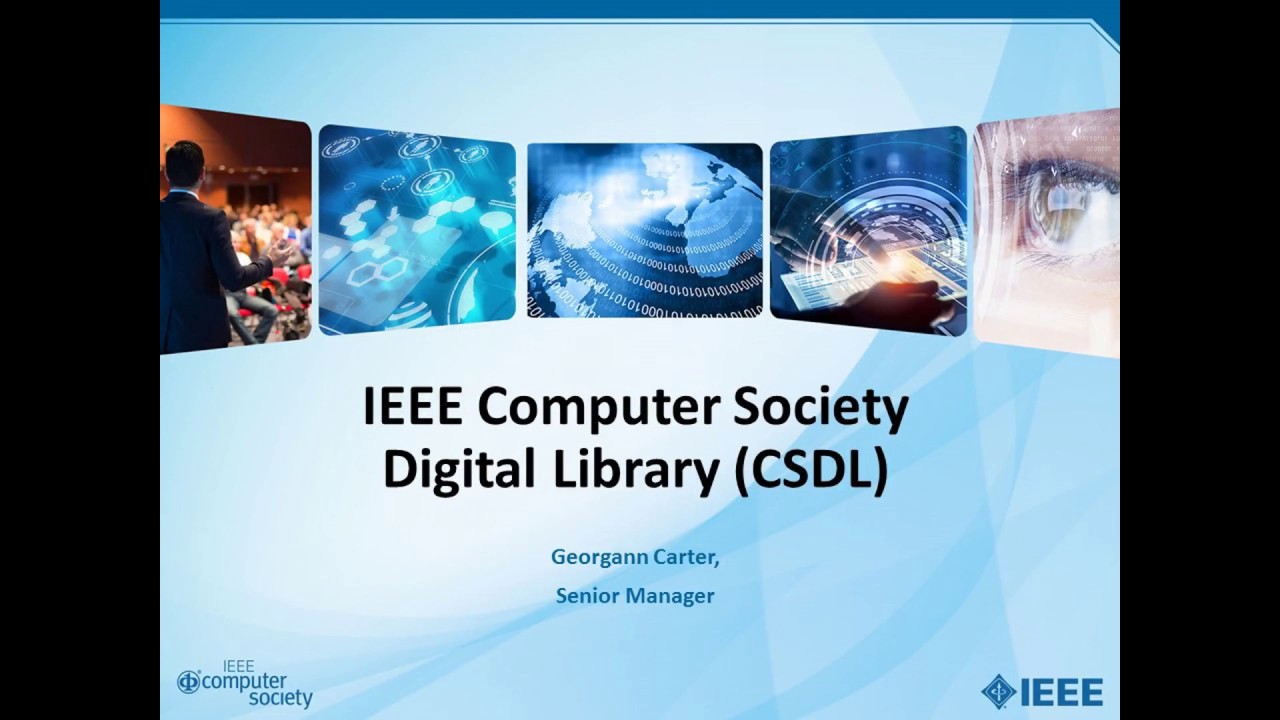 Computer Society Digital Library - Webinar from IEEE Computer Society