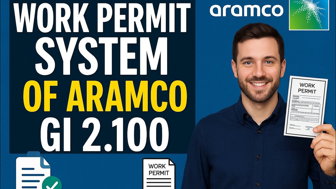 Work Permit System | Saudi Aramco PTW STANDARDS. GI 2.100: Permit to work procedure