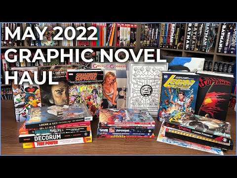 Graphic Novel, Omnibus, Absolutes, TPBs and comic Haul May 2022!