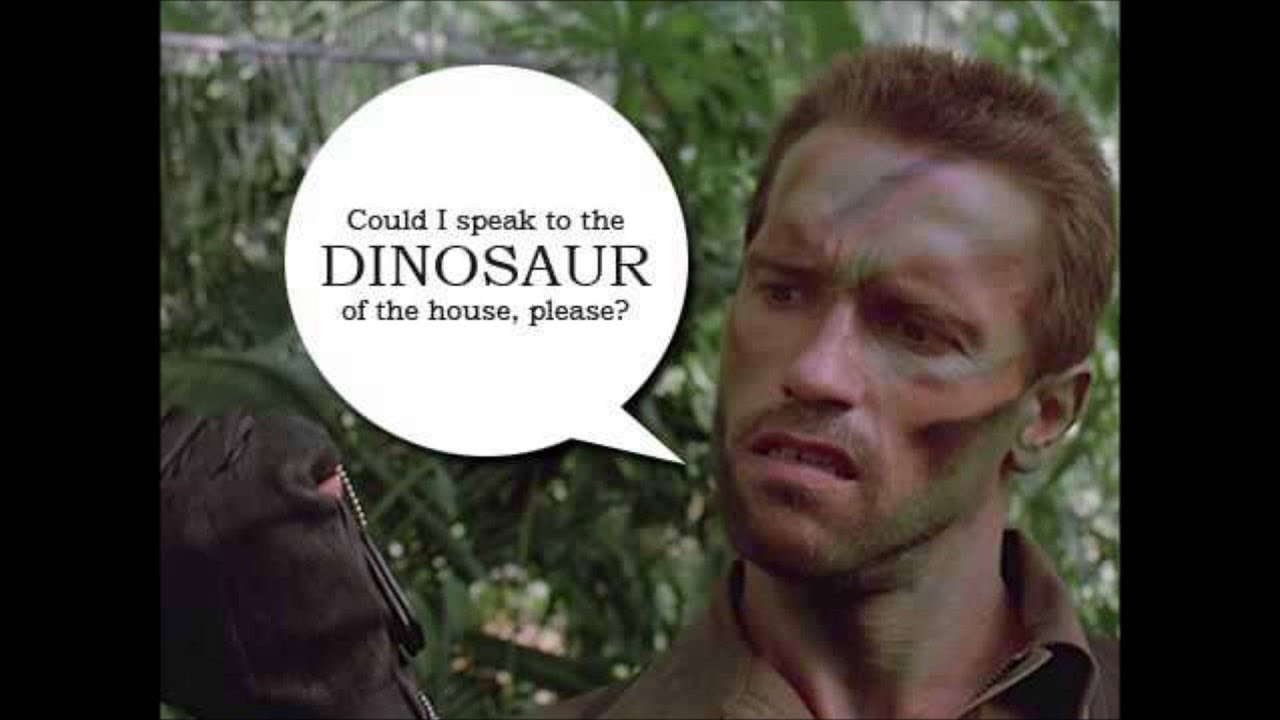 Arnold Is Looking For Dinosaurs