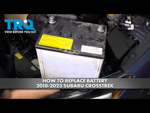How to Replace Battery 2018-2023 Subaru Crosstrek