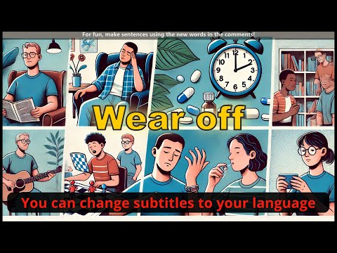 Wear off meaning with 5 examples