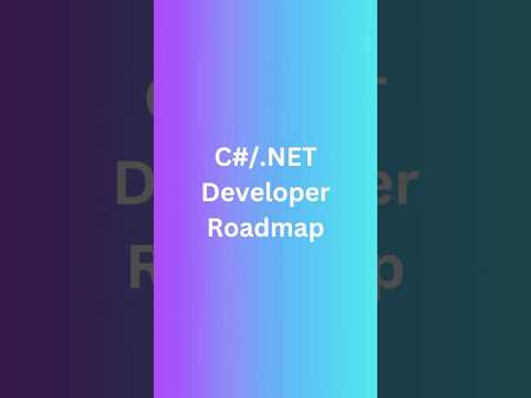 What's the BEST C# DotNet Roadmap for 2024? #dotnet #dotnetcore #roadmaptosuccess