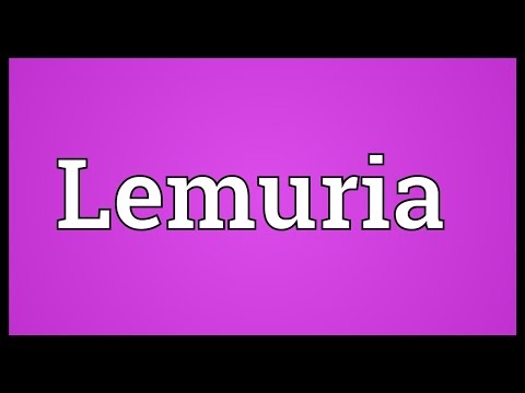 Lemuria Meaning