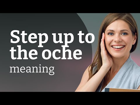 Stepping Up to the Oche: A Darting Phrase with Broader Meanings
