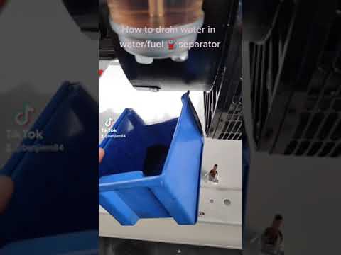 How to drain water from your ⛽ fuel water separator