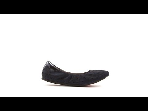 Foot Petals Cami LaserCut Leather Ballet Flat