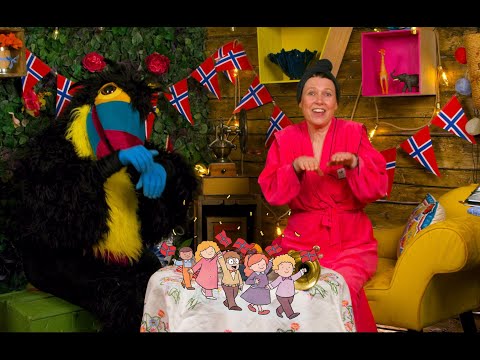17. mai-sang (Tenk at nå er dagen her) - med tegnstøtte!