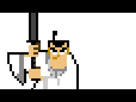 Samurai Jack Pixel Art Timelapse
