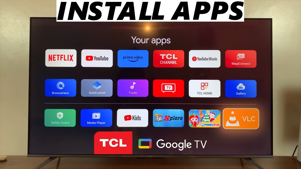 TCL Google TV: How To Install Apps
